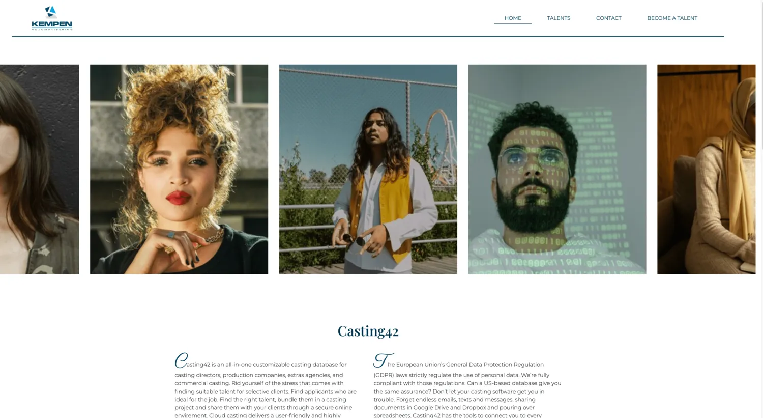 The API in action | Casting42