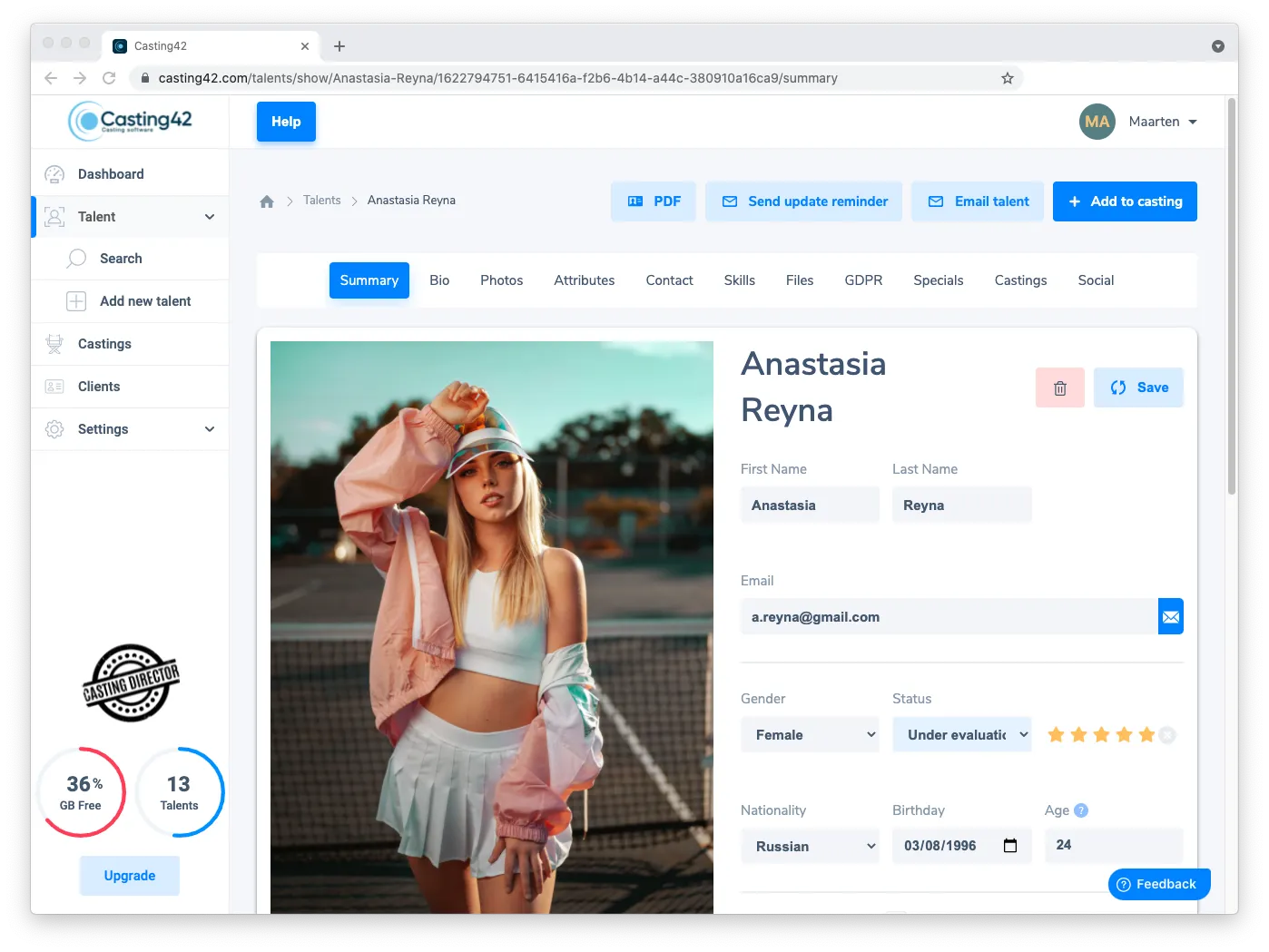 Casting System | Casting42